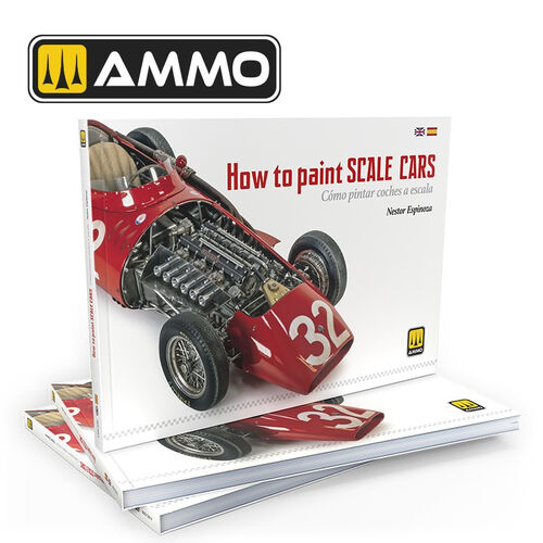 AMMO of Mig Jimenez 6298ENSP How to Paint Scale Cars (English / Spanish version)