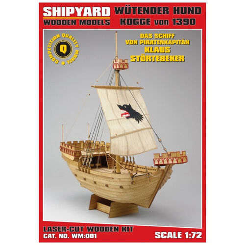 ShipYard WM001 Wütender Hund – Kogge 1390 (Das Schiff Von Piratenkapitän Klaus Störtebeker)