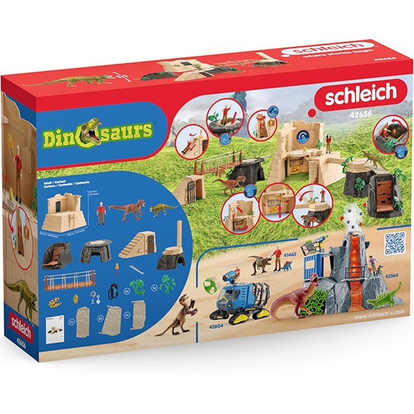 Schleich Mega set Osvajanje Dino hrama 42656