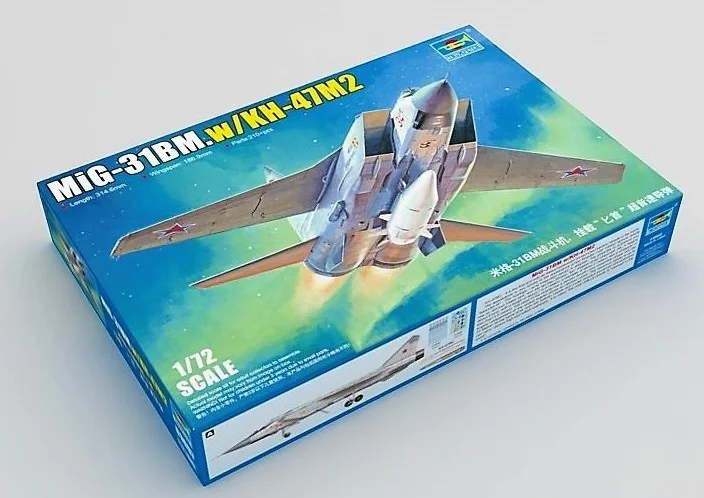 TRUMPETER 1/72 MiG-31BM w/KH-47M2