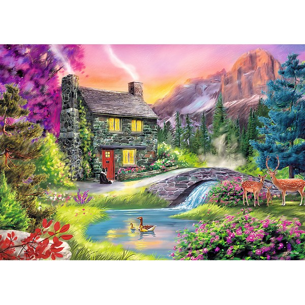 Trefl puzzla Mountain idyll 500pcs 37325