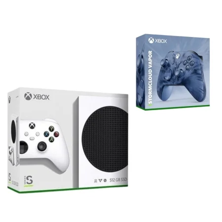 Konzola XBOX Series S 512GB SSD + Wireless controller Stormcloud Vapor