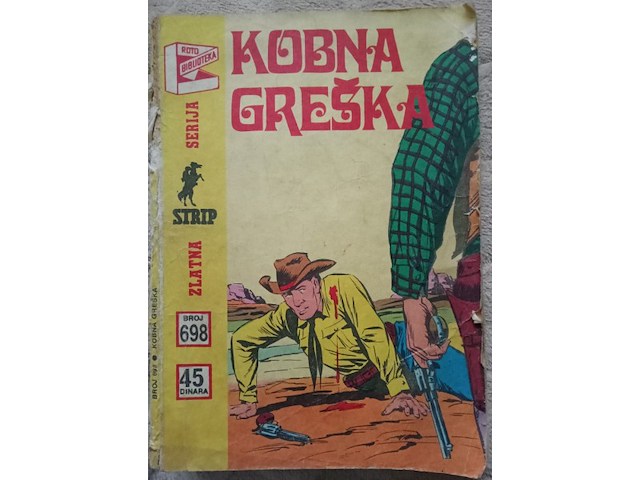 ZS 698 Teks Viler - Kobna greška