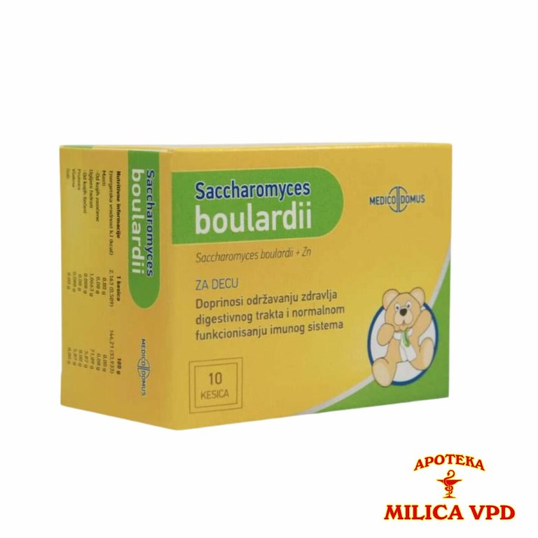 Saccharomyces boulardii probiotik za decu 10 kesica