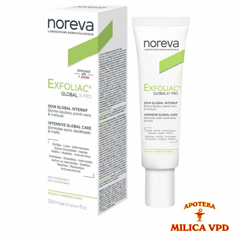 Noreva Exfoliac Global X-Pro krema 30ml