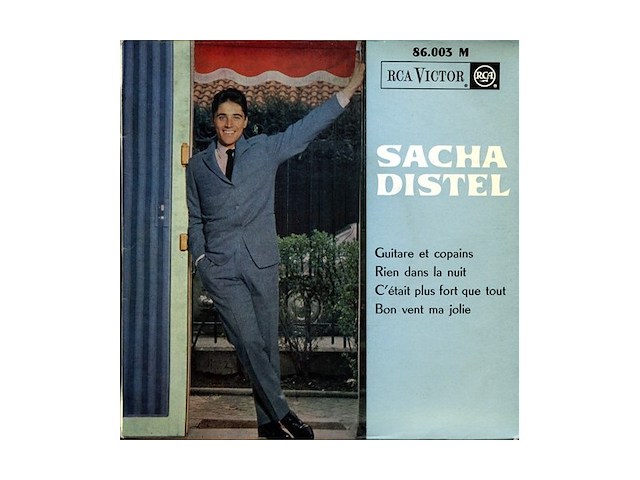 Sacha Distel – Guitare Et Copains 7` SINGL EP