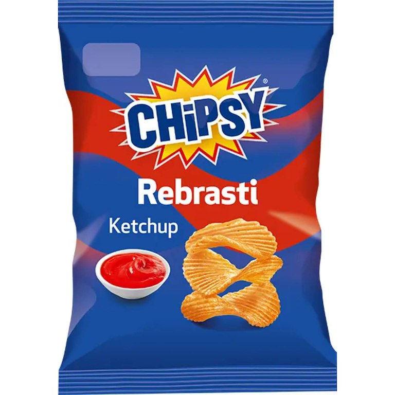 Clipsy čips x cut ketchup 60g clipsy