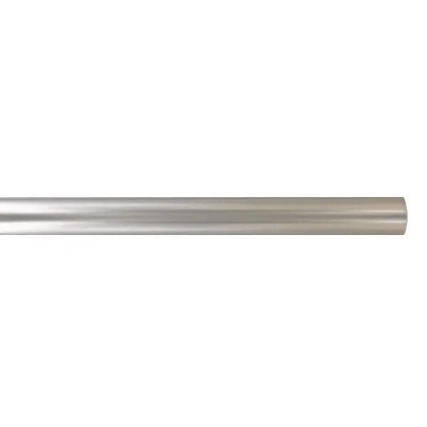 Garnišna metalna d28 2.00m mat srebrna (703793)
