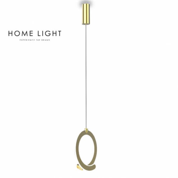 LED visilica Luna 261 brass