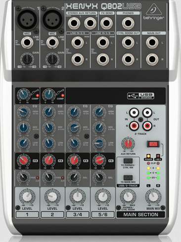 BEHRINGER XENYX Q802 USB