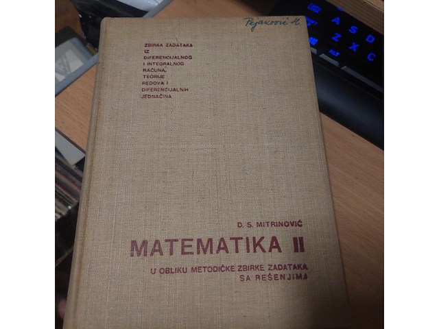 brs Matematika II - Dragoslav Mitrinović