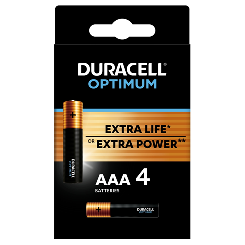 Duracell OPTIMUM AAA 4