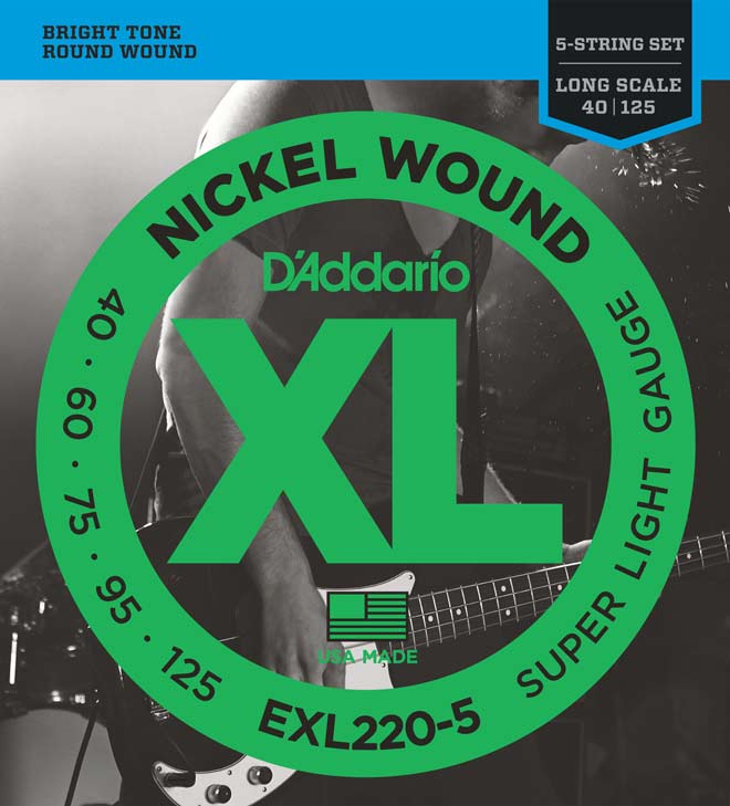 D'Addario EXL 220-5