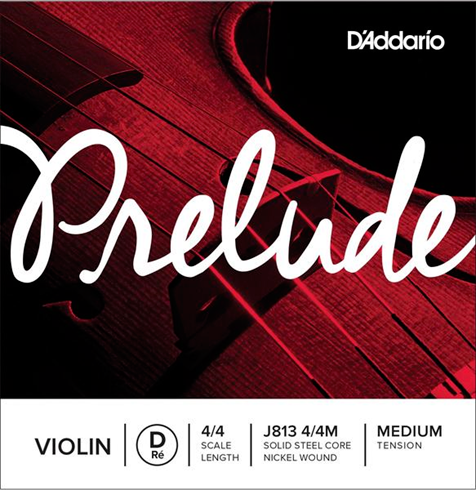 D'Addario Prelude Violin D-re J813 4/4 medium