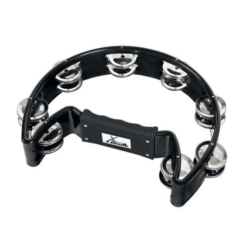 Daire XDrum Hand Tambourine Black