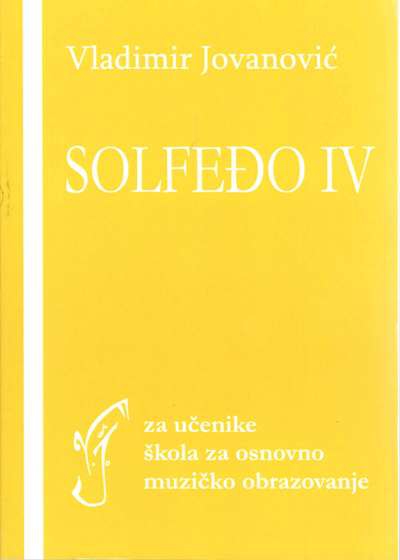 Solfeđo IV - Vladimir Jovanovic