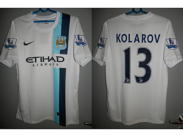 Manchester City dres 2013-14 Kolarov 13 (Gostujući)