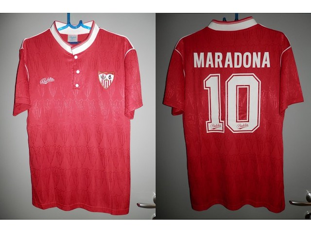 Sevilla dres 1991-92 Maradona 10 (Gostujući)