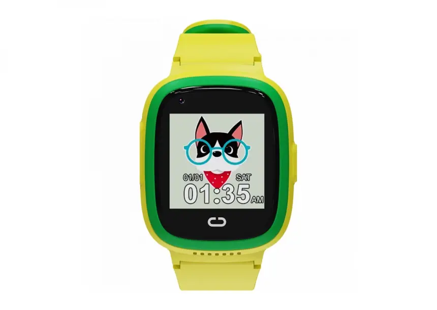 CANYON kids watch Sunny KW-48 Video 4G GPS Games&Music Green