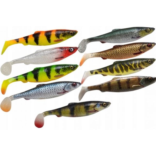 SAVAGE GEAR VARALICA LB 4D HERRING SHAD 9CM 5G -PERCH