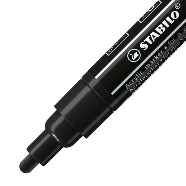 Marker na vodenoj bazi 2-3mm T300 CRNI, STABILO FREE