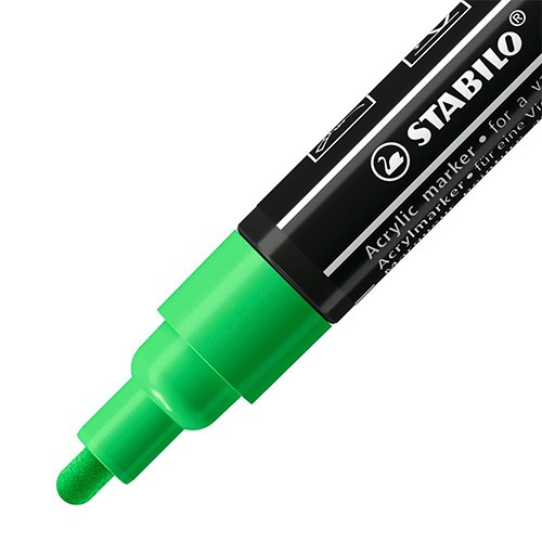 Marker na vodenoj bazi 2-3mm T300 ZELENI, STABILO FREE