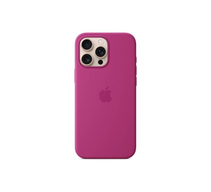 Apple iPhone 16 Pro Max Silicone Case with MagSafe - Fuchsia MYYX3ZM/A