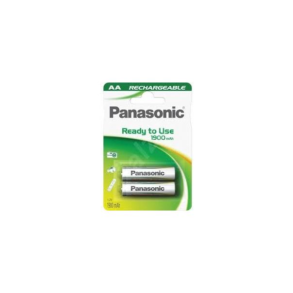 PANASONIC Baterije punjive AA, HHR-3MVE/2BC, 1900 mAh, 2 kom