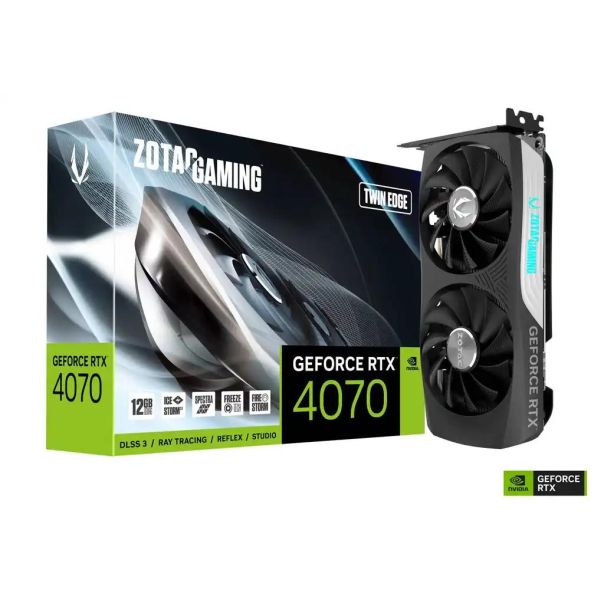 Grafička karta Zotac GAMING GeForce RTX 4070 Twin Edge 12GB GDDR6 192 bit 3xDP/HDMI