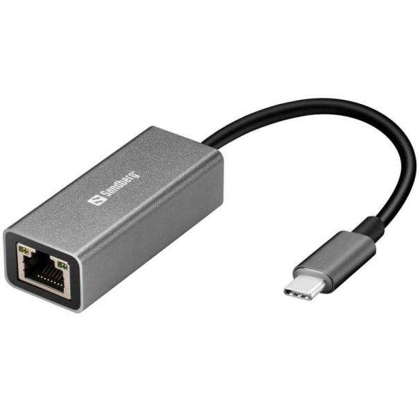 Sandberg Adapter USB C-LAN 10/100/1000Mbps 136-04