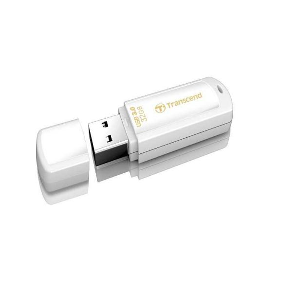 TRANSCEND USB 32 GB, JetFlash 730, USB3.0, 70/18 MB/s, White TS32GJF730