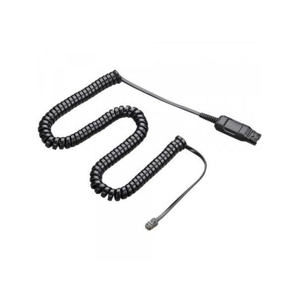 POLY Kabl adapter HIS za EncorePro&SuraPlus slušalice za Avaya telefone, crna