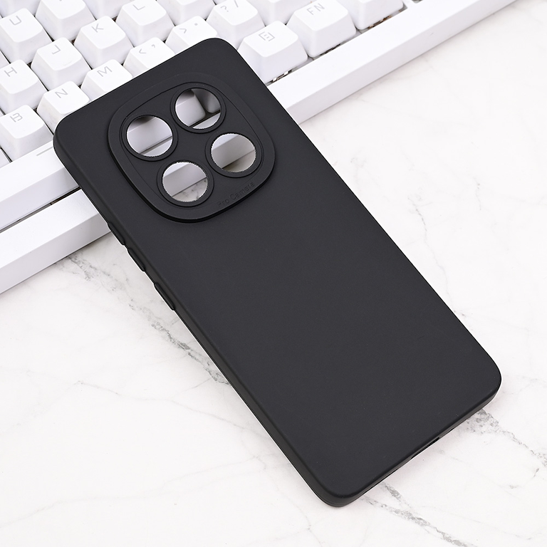 Zastitna maska (futrola) Silikon Pro Camera - Xiaomi Redmi Note 14 Pro 5G crna
