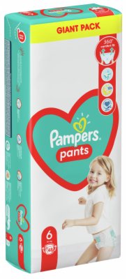 PELENE PAMPERS PANTS 6 GP 14-19KG 48/1
PELENE PAMPERS PANTS 6 GP 14-19KG 48/1