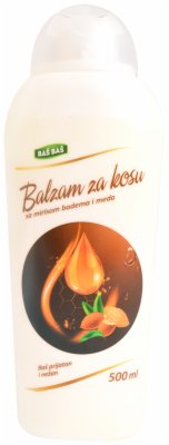 BALZAM ZA KOSU U SPREJU BADEM I MED BAŠ BAŠ 500ML
BALZAM ZA KOSU U SPREJU BADEM I MED BAŠ BAŠ 500ML