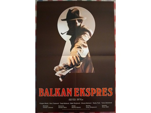 plakat BALKAN EKSPRES