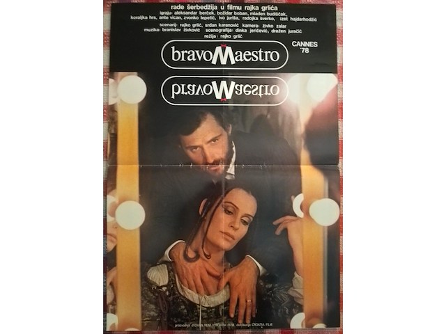 plakat BRAVO MAESTRO