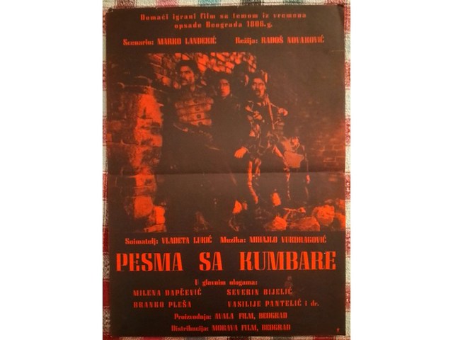 mini plakat PESMA SA KUMBARE