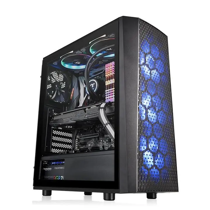 THERMALTAKE Kućište Versa J24 RGB, Crno