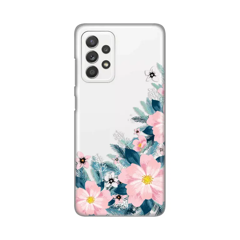 Maska za telefon Silikonska Print Skin za Samsung A525F/A526B/A528B Galaxy A52 4G/A52 5G/A52s 5G Bright Flowers