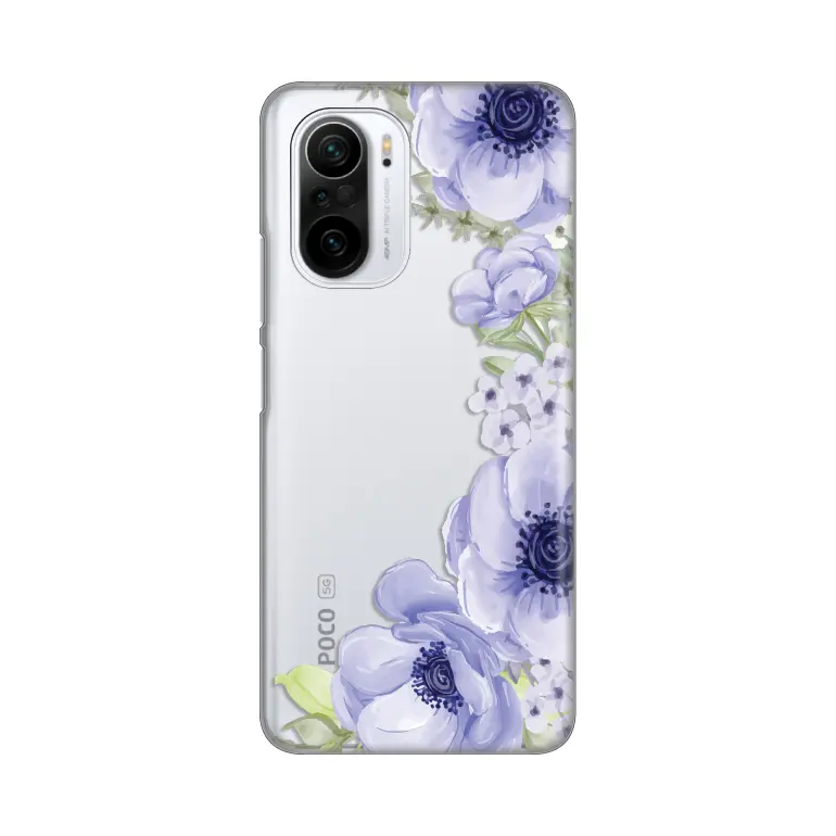 Maska za telefon Silikonska Print Skin za Xiaomi Poco F3/Mi 11i Blue Roses