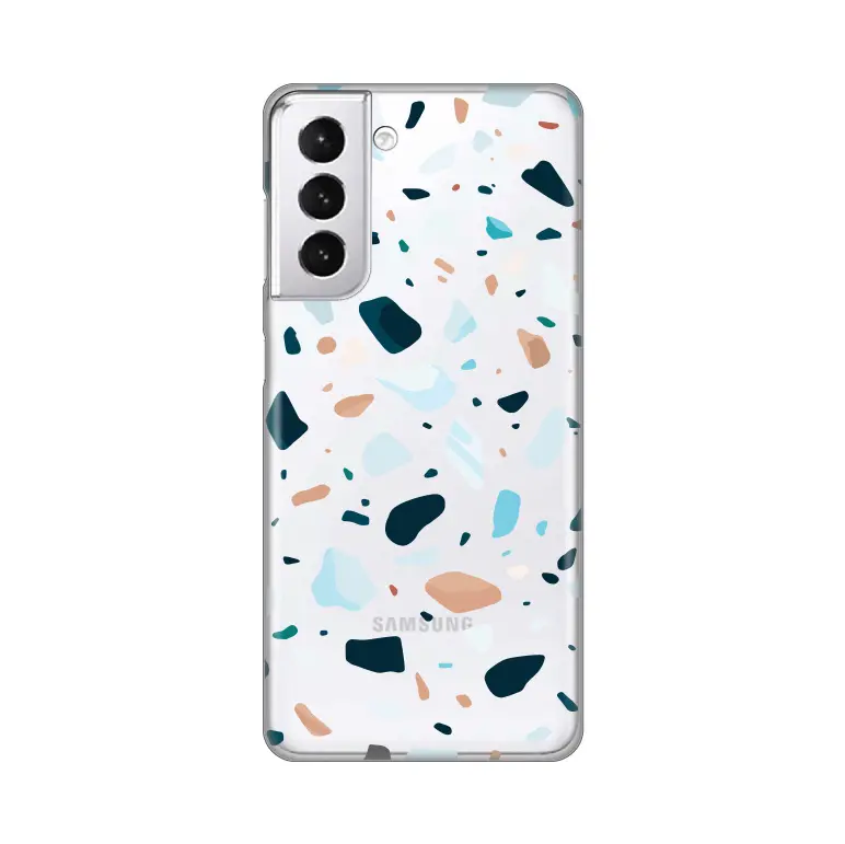 Maska za telefon Silikonska Print Skin za Samsung G991B Galaxy S21 Terazzo Pattern