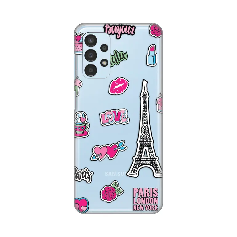 Maska za telefon Silikonska Print Skin za Samsung A135F Galaxy A13 4G Love Paris