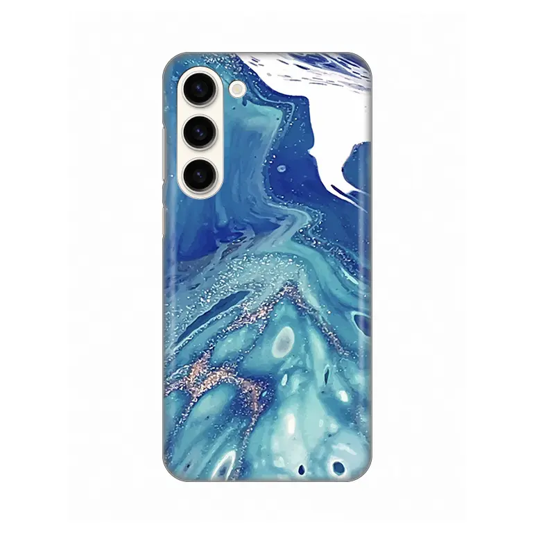 Maska za telefon Silikonska Print za Samsung S916B Galaxy S23 Plus Blue Marble