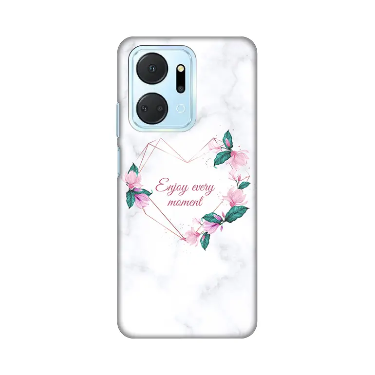 Maska za telefon Silikonska Print za Honor X7a Enjoy Every Moments