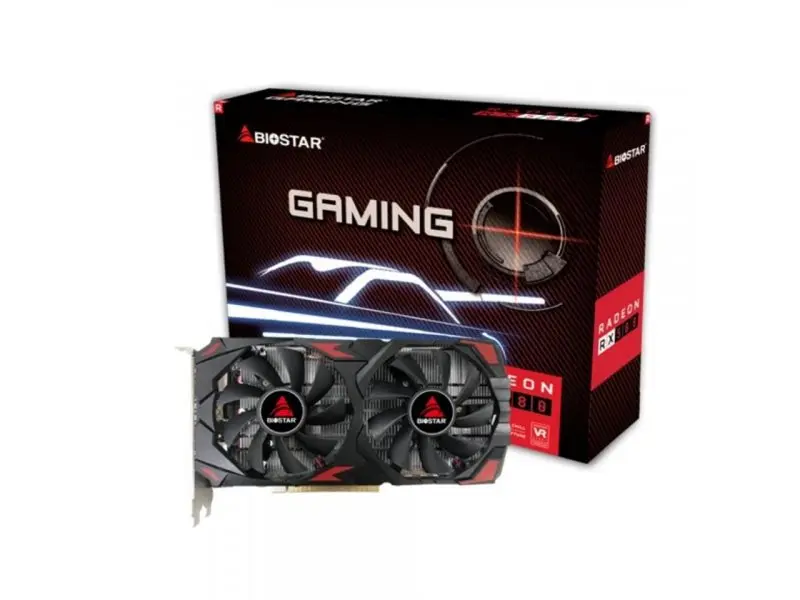 BIOSTAR Grafička kartica AMD Radeon RX 580 2048SP 8GB GDDR5 VA5815RQ82