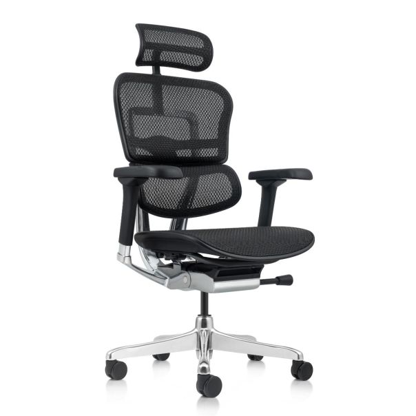 COMFORT WORKSPACE Daktilo stolica CS ergohuman KMD-31 - Crna