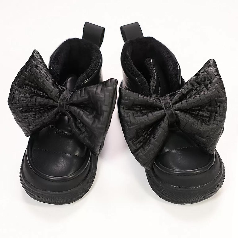 ČIZME BOW BLACK