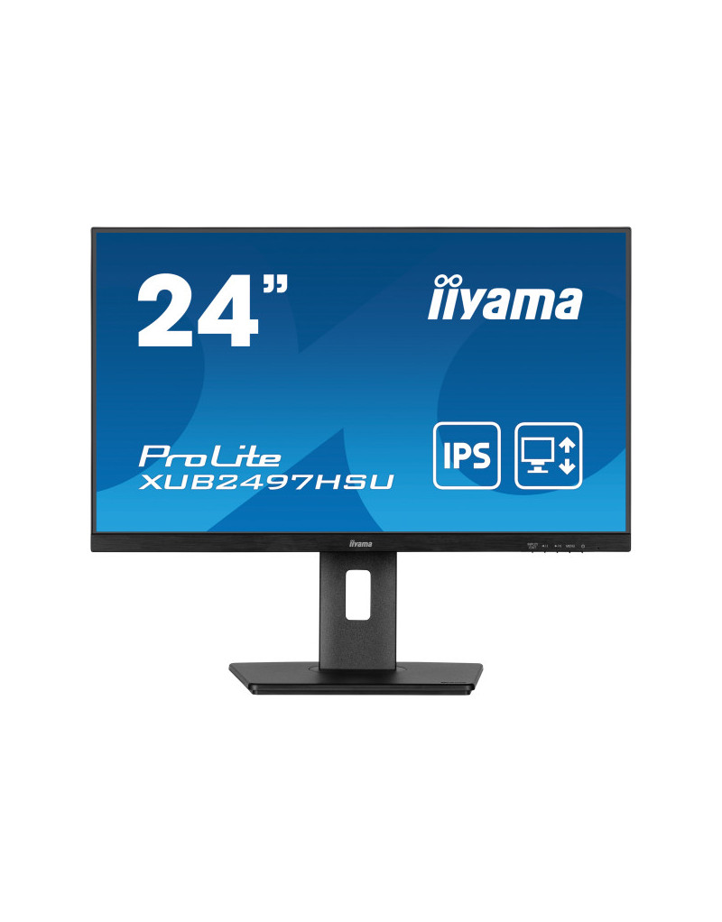 Monitor 23.8" Iiyama XUB2497HSU-B2 IPS 1920x1080/100Hz/1ms/HDMI/DP/USB/zvučnici