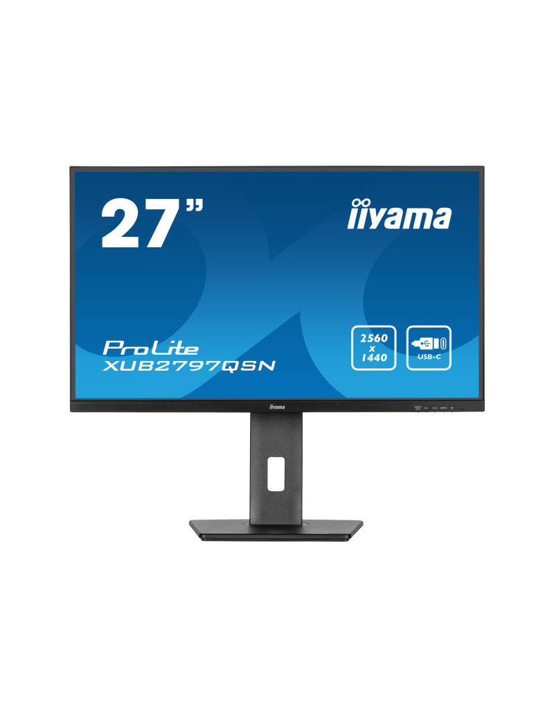 Monitor 27" Iiyama XUB2797QSN-B2 IPS 2560x1440/100Hz/1ms/HDMI/DP/USB/zvučnici